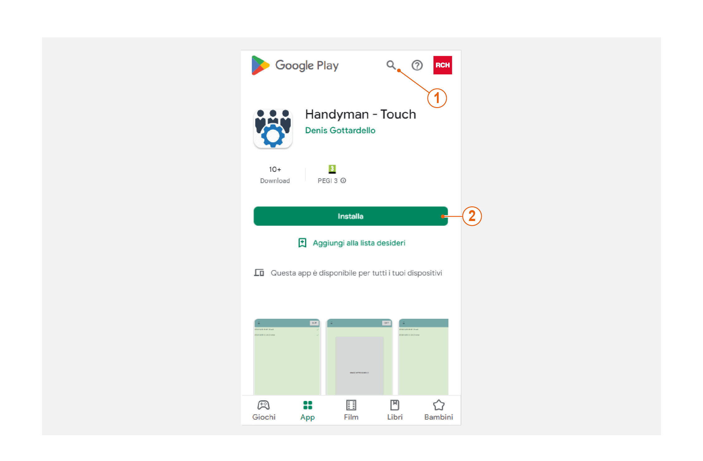 Handyman Touch - RCH Support
